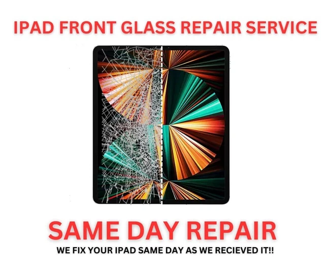 APPLE IPAD PRO 3rd Gen 11" Cracked Screen Top Glass Repair Replacement ...