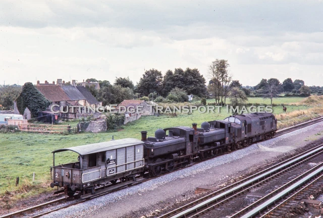 ORIGINAL RAILWAY SLIDE: Withdrawn Panniers, Toad, Class 37 1960s ...