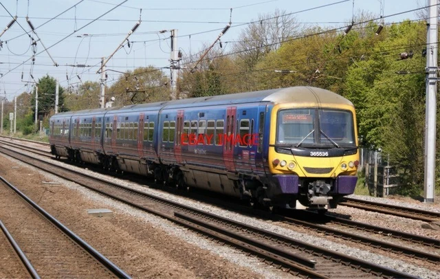 PHOTO CLASS 365 Networker Express 4-Car Emu No 365 536 Near Welham ...