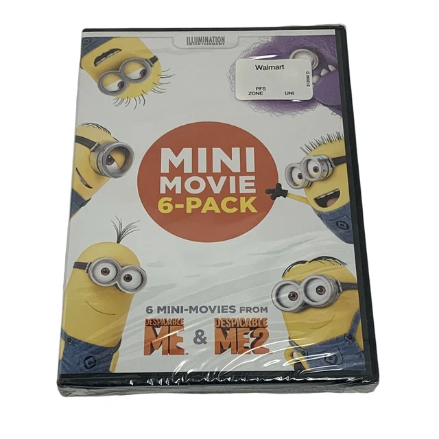 MINI MOVIE 6-PACK: Despicable Me Despicable Me 2 (BRAND NEW DVD, 2016 ...