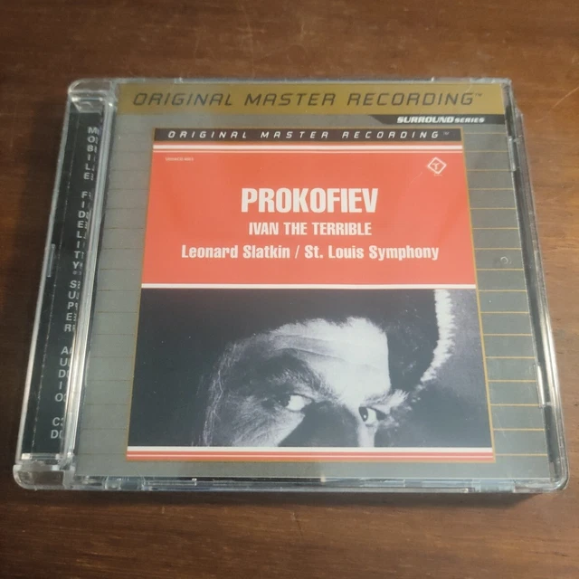 PROKOFIEV: IVAN THE Terrible Slatkin MoFi MFSL SACD Original Master ...