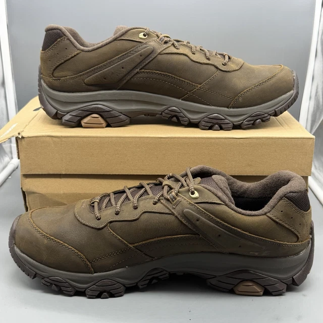 MERRELL MOAB ADVENTURE 3 Waterproof Men’s 14 M Earth Brown Hiking Boots ...