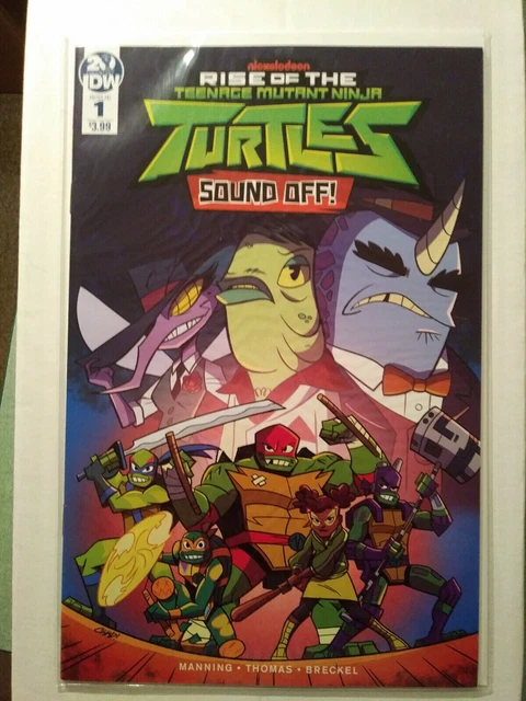 RISE OF THE Teenage Mutant Ninja Turtles Sound Off #1 Idw 2019 $9.99 ...