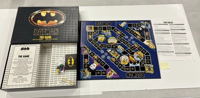 BATMAN - THE GAME. Vintage Board Gme by Paul Lamond Games 1989 ...
