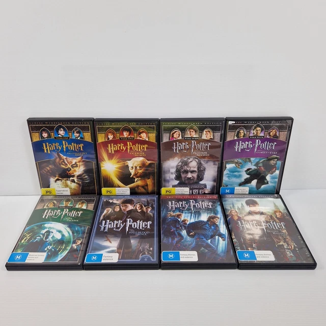 HARRY POTTER YEARS 1 2 3 4 5 6 7 8 DVD Region 4 11 Discs EUR 25,33 - PicClick FR