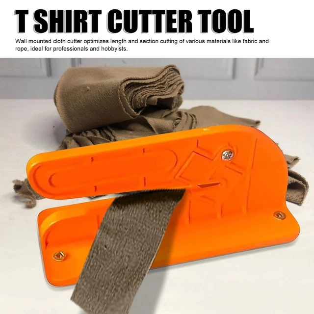 RAG CUTTER HIGH Sharpness Blades Wall Mounted Rag Cutter Convenient ...