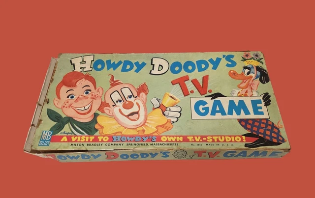 HOWDY DOODY TV Game Complete Milton Bradley 1950s Board Game $15.50 ...