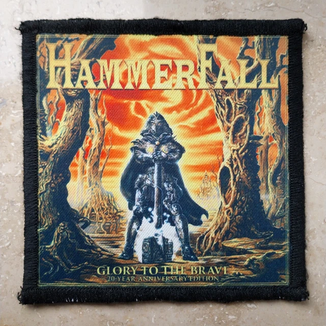 HAMMERFALL - GLORY To The Brave -- Patch / Aufnäher -- Power / Heavy ...