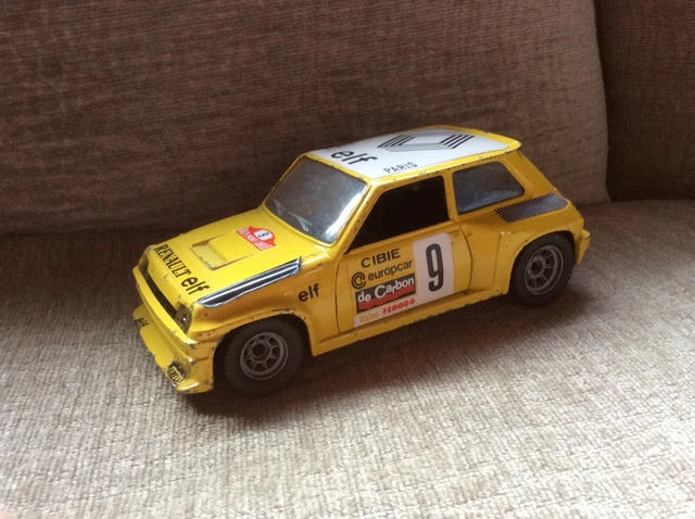 RENAULT 5 MID Engine Turbo Monte Carlo Rally Car 1:22 Polistil Diecast ...