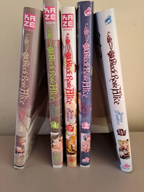 ALICE BLACK ROSE Setona Mizushiro Asuka Manga tomes 1 à 5 EUR 5,00 ...