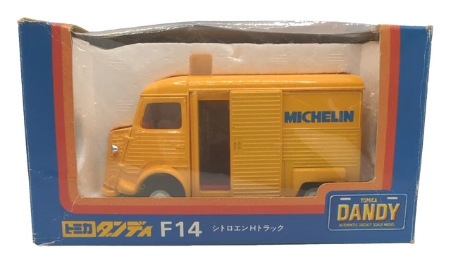 TOMICA DANDY 1:43 Japan F14 Citroen Type H Michelin Diecast Model Van Boxed £75.00 - PicClick UK
