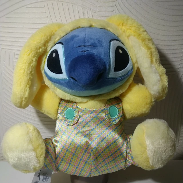 DISNEY STORE LILO and Stitch Easter Bunny Rabbit Soft Toy Plush £7.49 ...