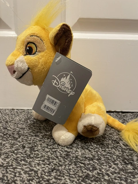 DISNEY STORE THE Lion King Simba Small Plush With Tag Soft Toy NEW £12. ...