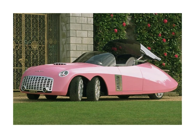 THUNDERBIRDS LADY PENELOPE'S car FAB 1 reproduction A4 poster choice of ...