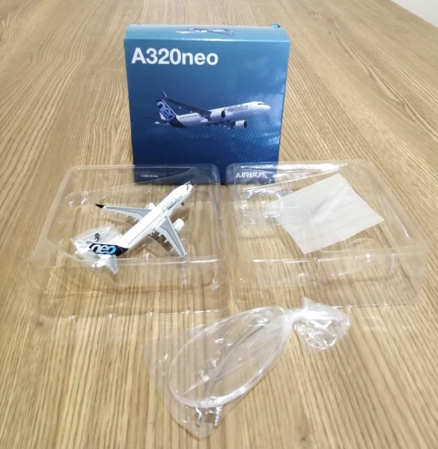 AIRBUS A320 NEO Model Plane With Stand 1/400 Scale Unused £29.99 ...