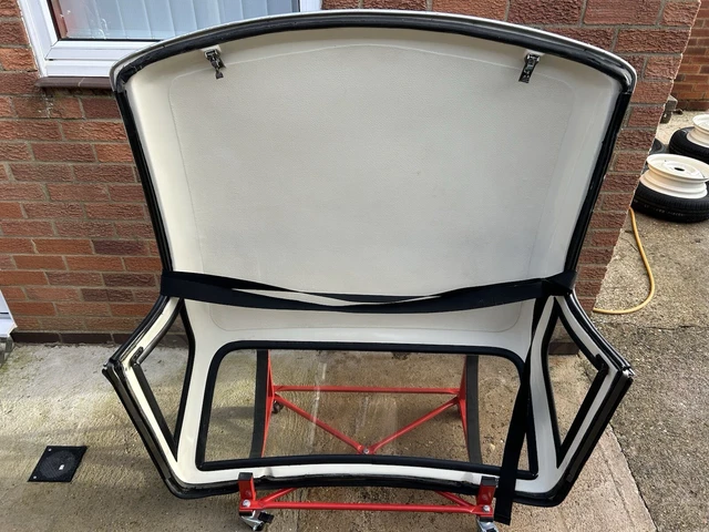 MGB ROADSTER HARDTOP And Stand With Fitting Brackets £350.00 - PicClick UK
