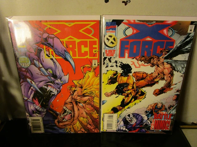 X-FORCE (1991) #45-46 LOT Marvel Comics Deluxe, Cable £8.47 - PicClick UK