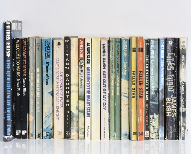 JAMES BLISH : Select titles, build your library - vintage science ...