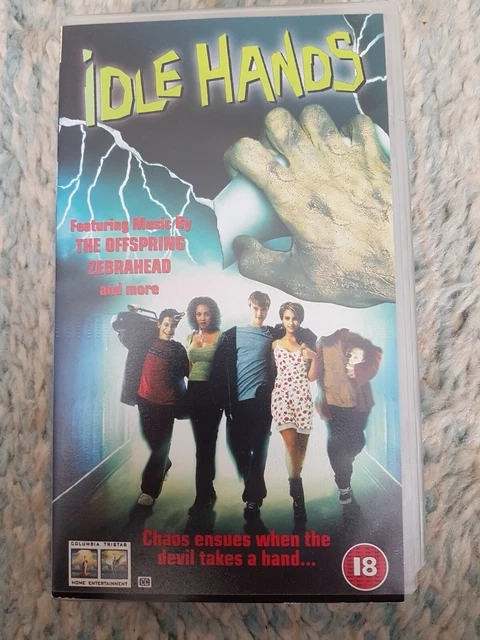 IDLE HANDS VHS video tape £8.99 - PicClick UK
