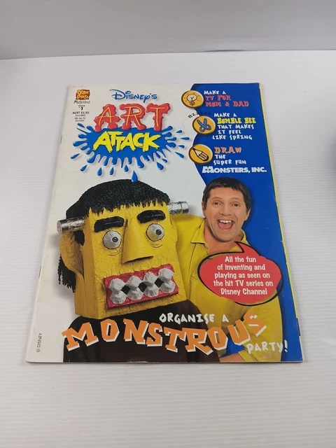 DISNEYS ART ATTACK Magazines issue 1 $16.99 - PicClick AU