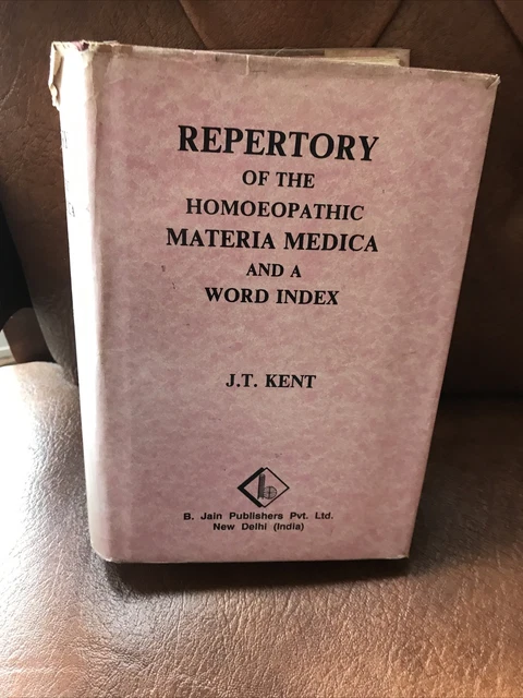 REPERTORY OF THE Homeopathic MATERIA MEDICA & Word Index : Large Book ...