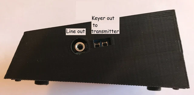 MORSE CODE READER, built in 4 memory keyer, CW decoder, Narrow band CW ...