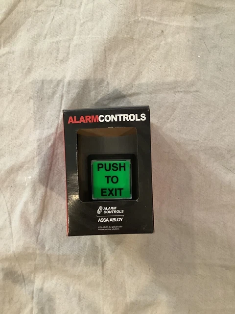 ASSA ABLOY ALARM Controls Push to Exit Button Green - TS-2 $34.99 ...