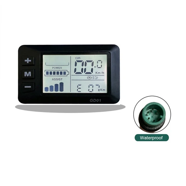 HIGH QUALITY LCD Display Ebike 5 Pin E-Bike Display 84*50mm Muiti ...