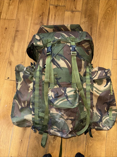 BRITISH ARMY PLCE DPM IRR BERGAN BERGEN 100 RUCKSACK Short back MTP ...