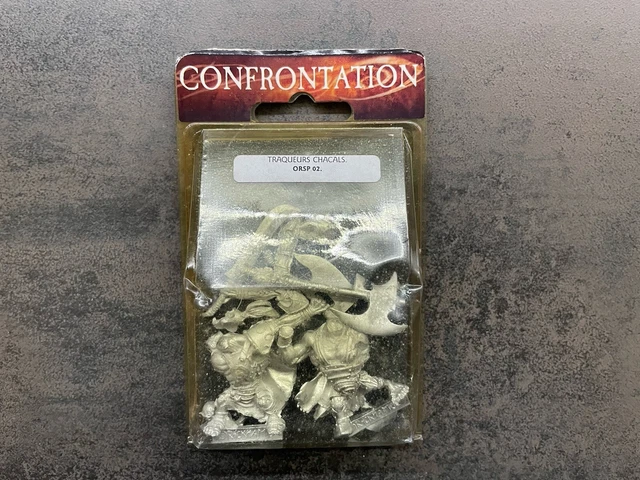 RACKHAM CONFRONTATION ORC Orcs Bran-O-Kor Jackal Trackers BNIB Rare OOP ...