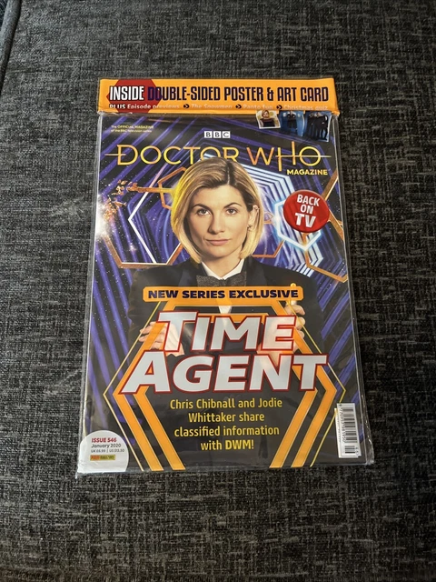 DOCTOR WHO MONTHLY Magazine - No 546 Sealed with Double Sided Poster ...