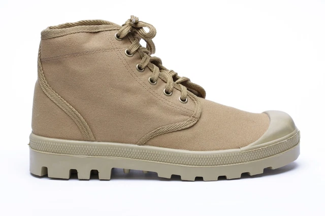 IDF SCOUT COMMANDO canvas TAN Boots Made in Israel $250.00 - PicClick CA