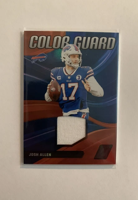 JOSH ALLEN 2023 Zenith Football Color Guard Patch SP EUR 13,33 ...