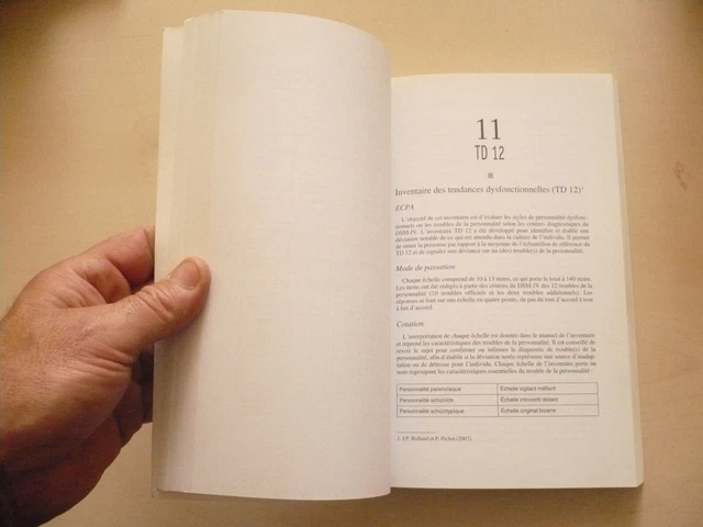 MARTINE BOUVARD, QUESTIONNAIRES et échelles d'évaluation de la ... MARTINE BOUVARD, QUESTIONNAIRES et échelles d'évaluation de la ...