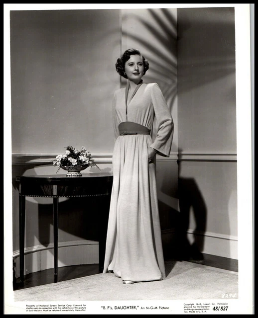SENSUOUS PRE-CODE ACTRESS Barbara Stanwyck 1948 B.F DAUGHTER MGM ORIG ...