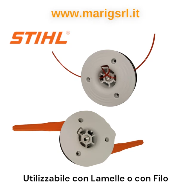 TESTINA DECESPUGLIATORE POLYCUT 28-2 Originale STIHL per lamelle o filo ...