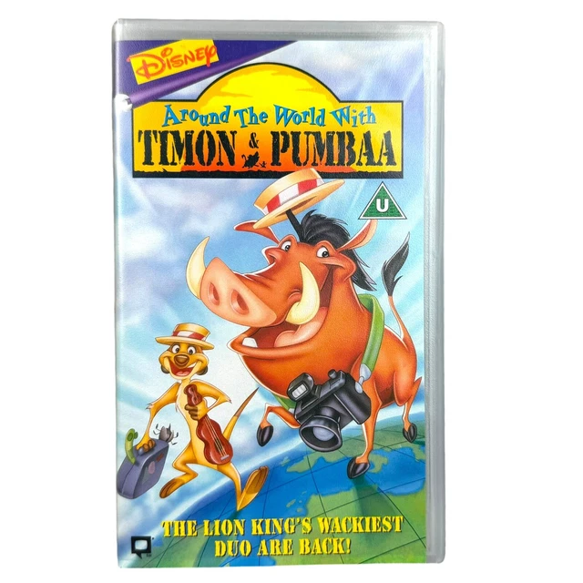 TIMON AND PUMBA Video VHS Family Cartoon Disney Cert U 1996 £7.99 ...