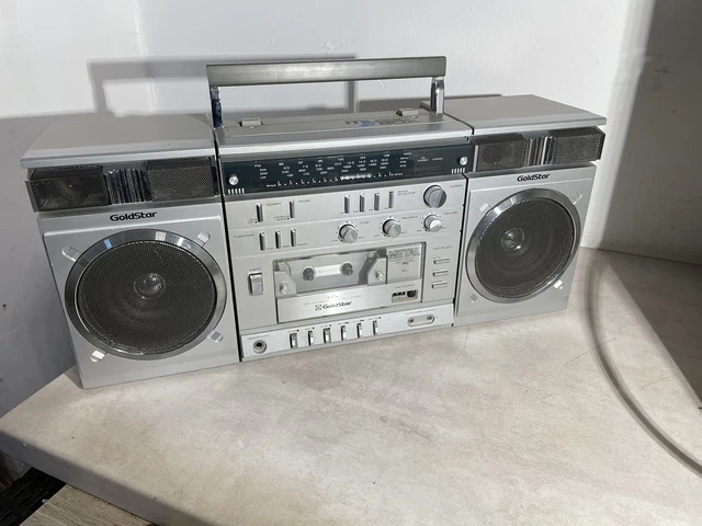 GOLDSTAR TSR-900 Boombox Ghettoblaster vintage Radiorecorder Radio EUR ...