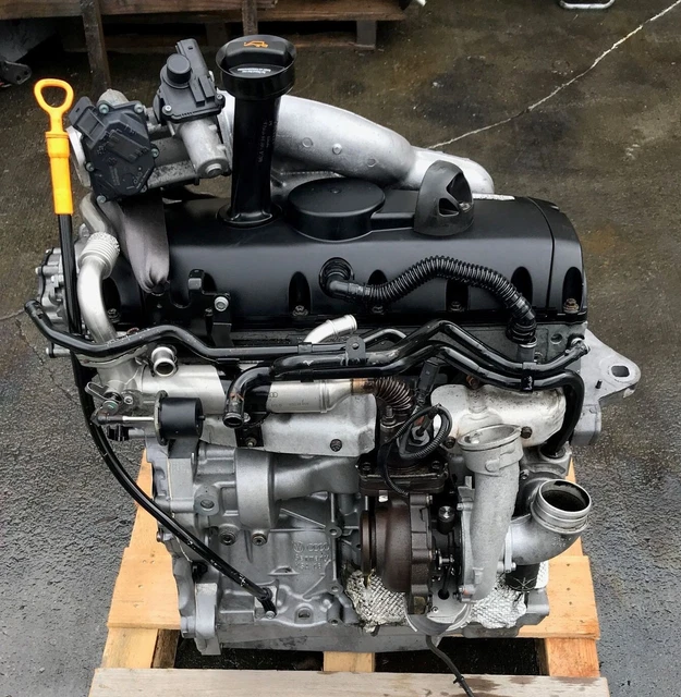 MOTOR VW T5 2.5 Tdi Bnz 131PS 58Tkm Unkomplett Motor Engine Moteur ...