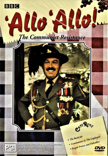 'ALLO 'ALLO! THE Communist Resistance DVD BBC TV MINI SERIES 3 Classic ...