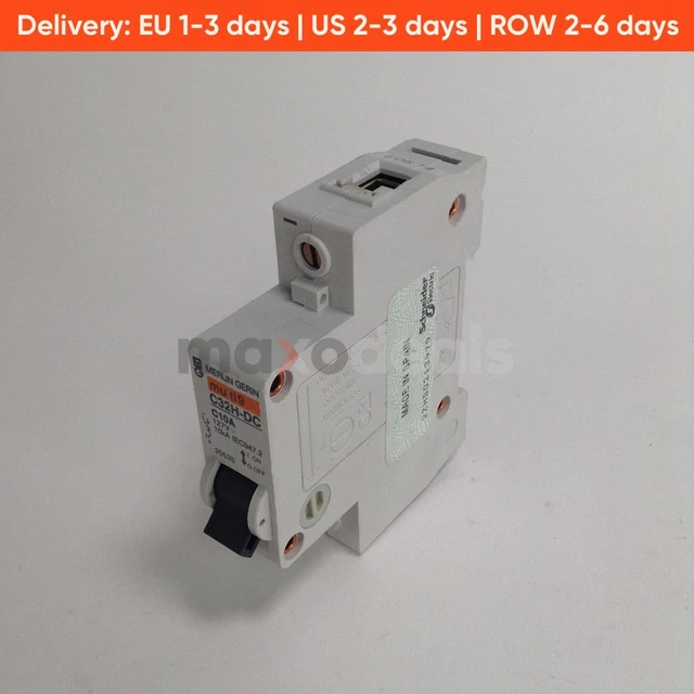 MERLIN GERIN C32H-DC-C10A Multi 9 Leitungsschutzschalter Circuit ...