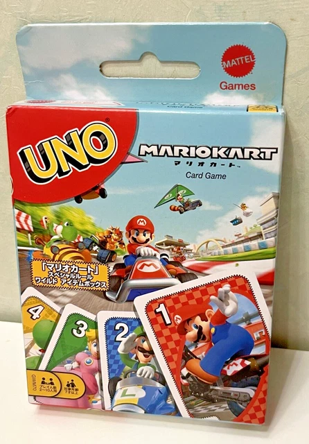 UNO CARD GAME Nintendo Wii MarioKart jeu de carte neuf société Japan ...