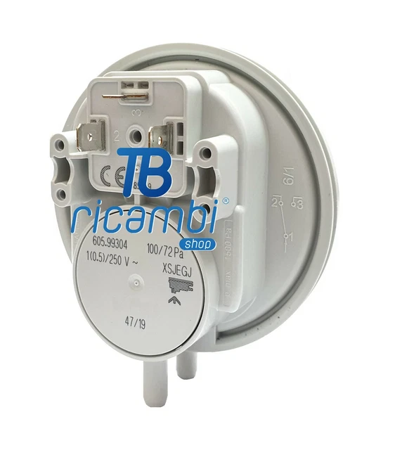 PRESSOSTATO ARIA HUBA 605.99304 - 100/72 Pa EUR 37,00 - PicClick IT