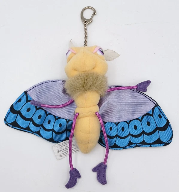 VERY RARE! GYPSY A Bugs Life moth plush keyring Bully Germany vintage ...