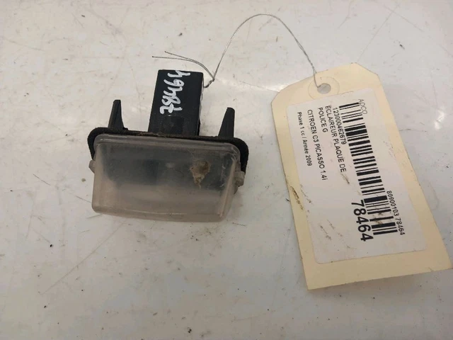 LAMPE PLAQUE D'IMMATRICULATION LINKS Citroën C3 Picasso (SH) 2009 ...