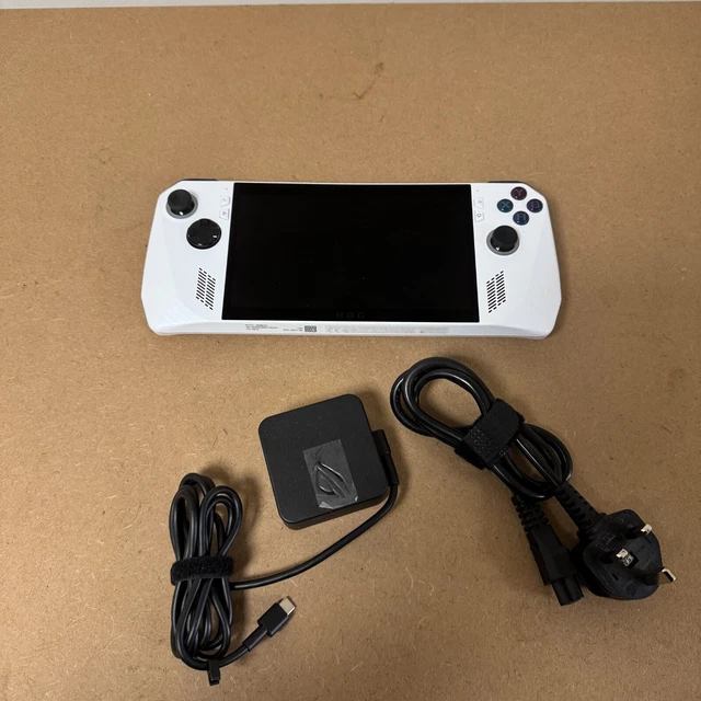 ASUS ROG ALLY Touchscreen Display White Portable 512GB Handheld Gaming ...