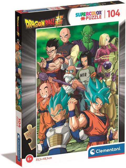 CLEMENTONI PUZZLE SUPER Dragonball 104 Piece Puzzle #1 $7.00 - PicClick AU