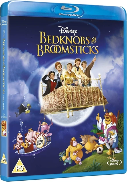 WALT DISNEY - Bedknobs and Broomsticks (Blu-ray) Angela Lansbury New ...