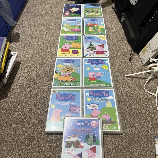 PEPPA PIG DVD Bundle Set of 4 £2.22 - PicClick UK