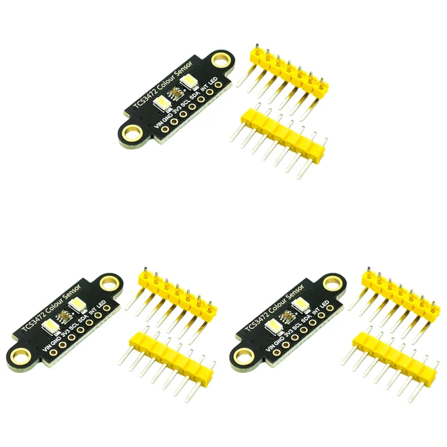 Tcs34725 MÓdulo DetecciÓn Sensor Color Rgb Iic Para Arduino Stm32 Rectangular Eur 822